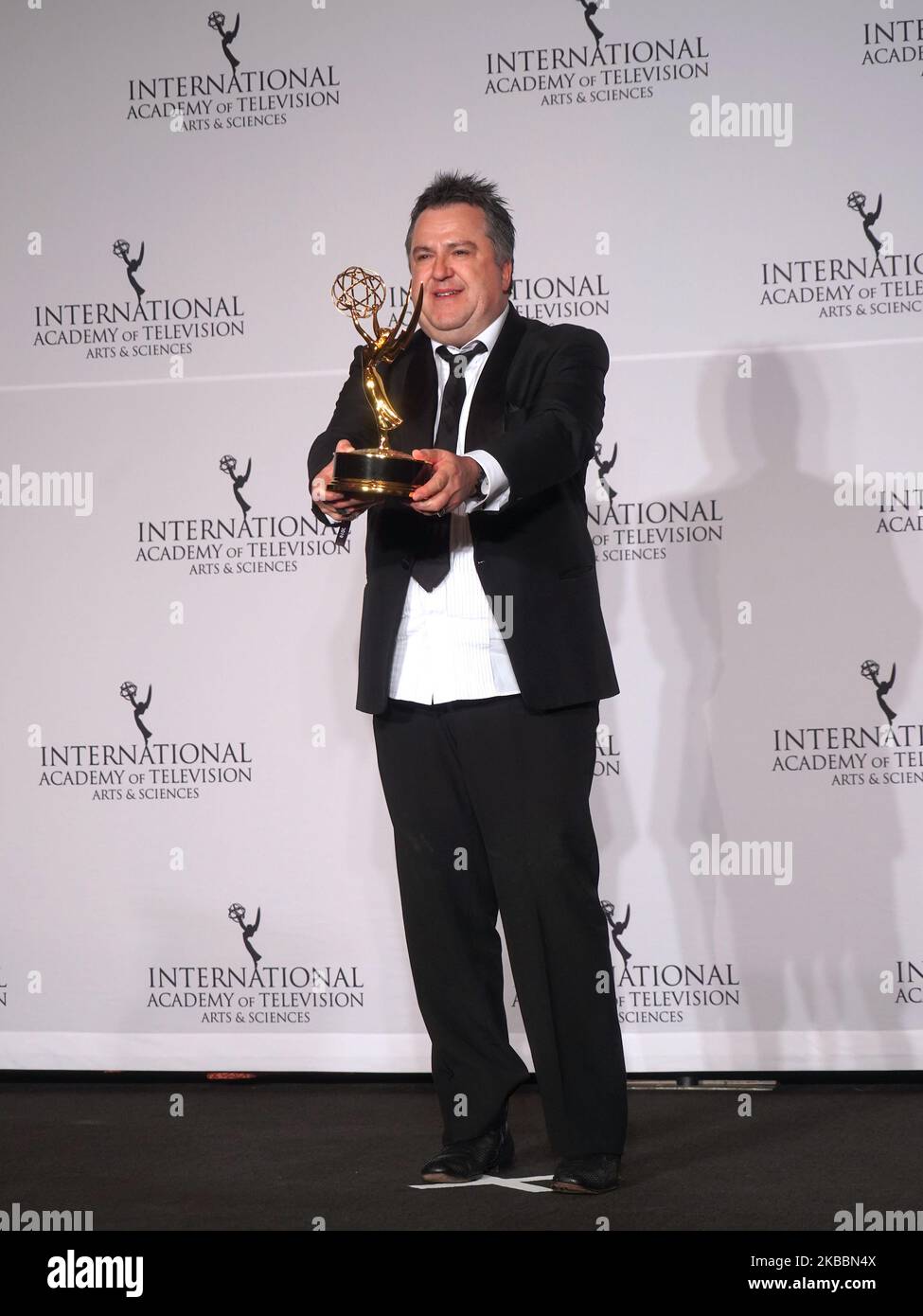 Producer Stephen Corvini at the 47th International Emmy awards night at ...