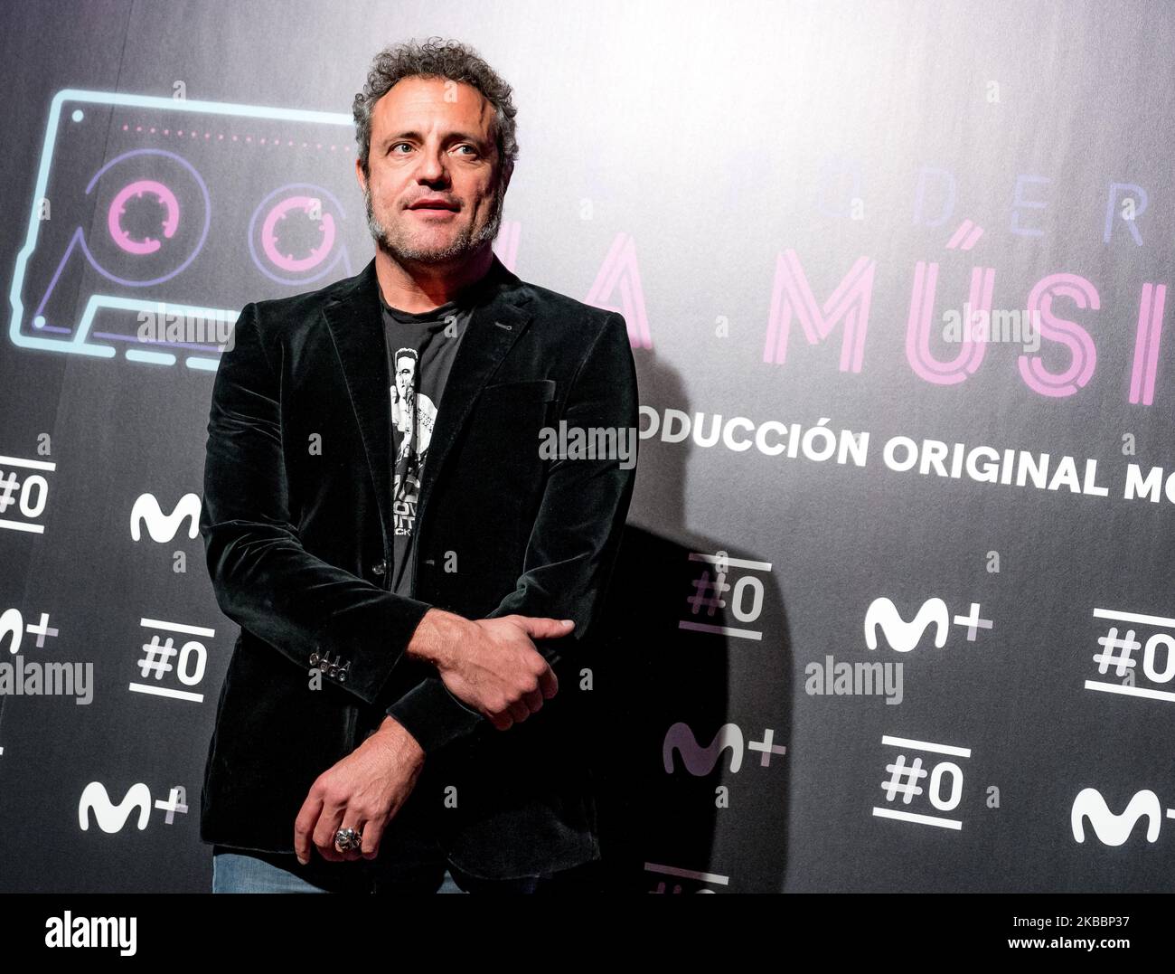 Carlos Tarque attends 'El Poder De La Musica' Movistar Presentation on ...