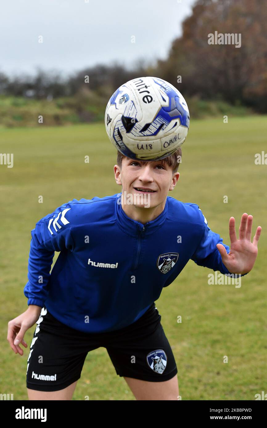 Oldham athletics zac emmerson trains hi-res stock photography and ...