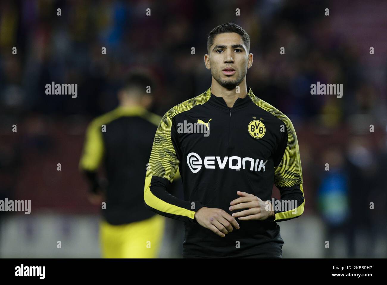 05 Achraf Hakimi from Marrakech of Borussia Dortmund during the UEFA ...