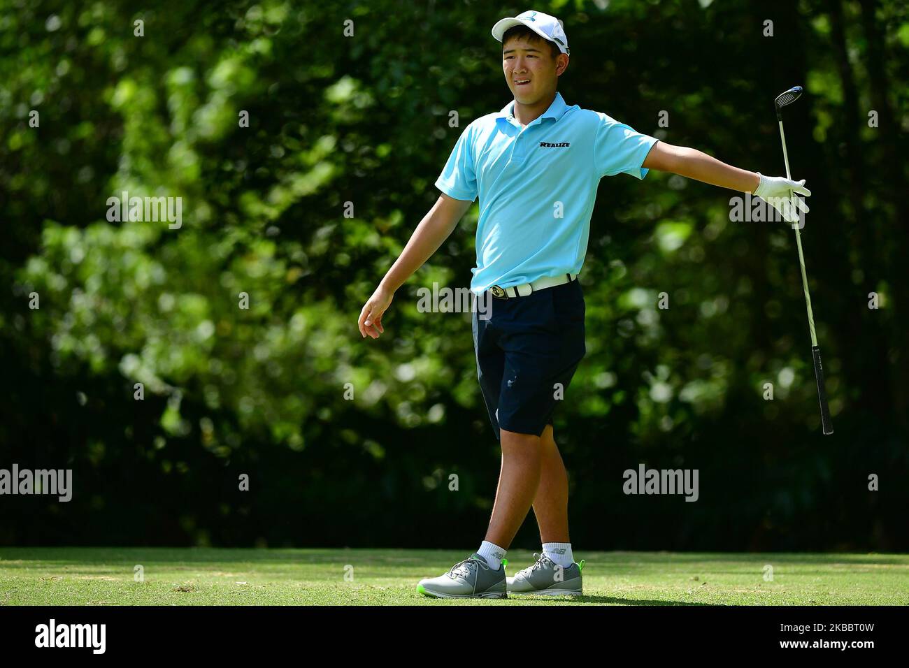 Photo action Takaya Ozaki , Japan during 21st Sarawak International ...