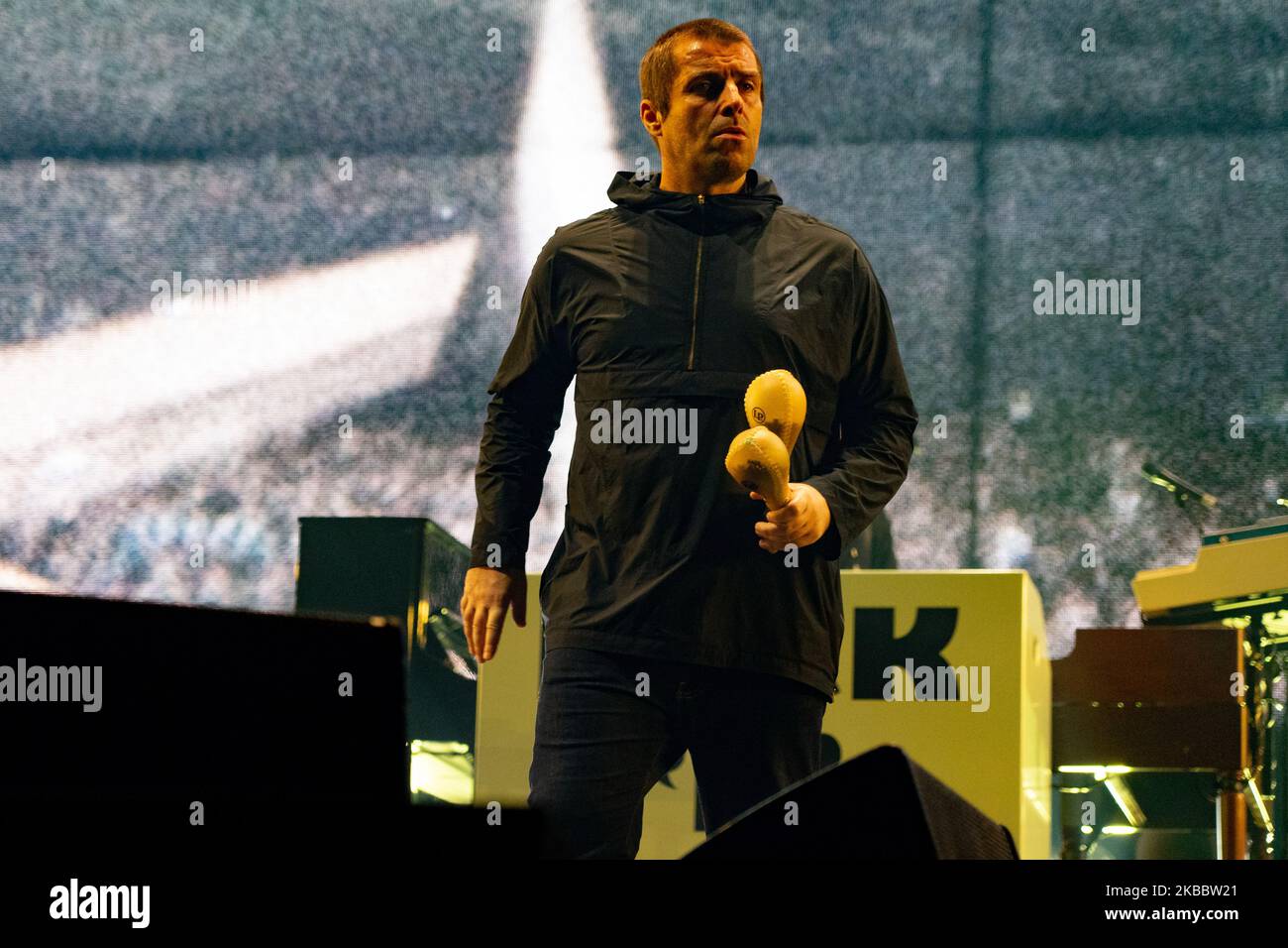 Liam Gallagher performing live at The O2, London 28 November 2019 ...