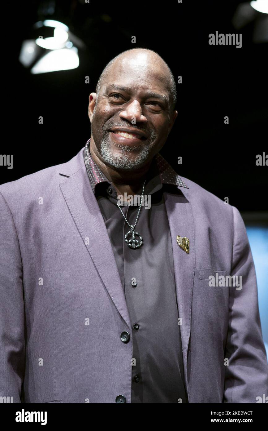 GOSPEL American singer Paul Brembly poses during the portrait session ...