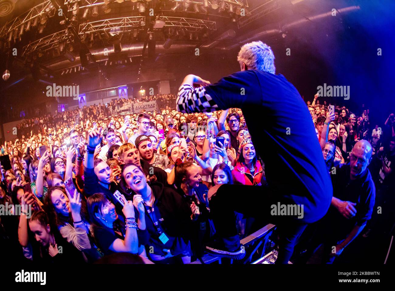 Emo rapper Dying In Designer, real name Bobby O’Brien, performs live at ...