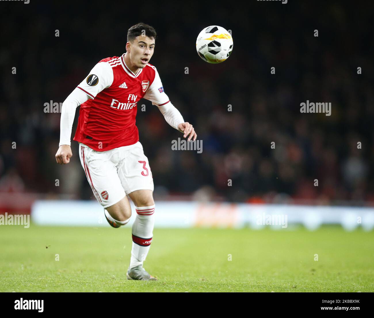 Gabriel Martinelli of Arsenal during Europa League Group F between ...