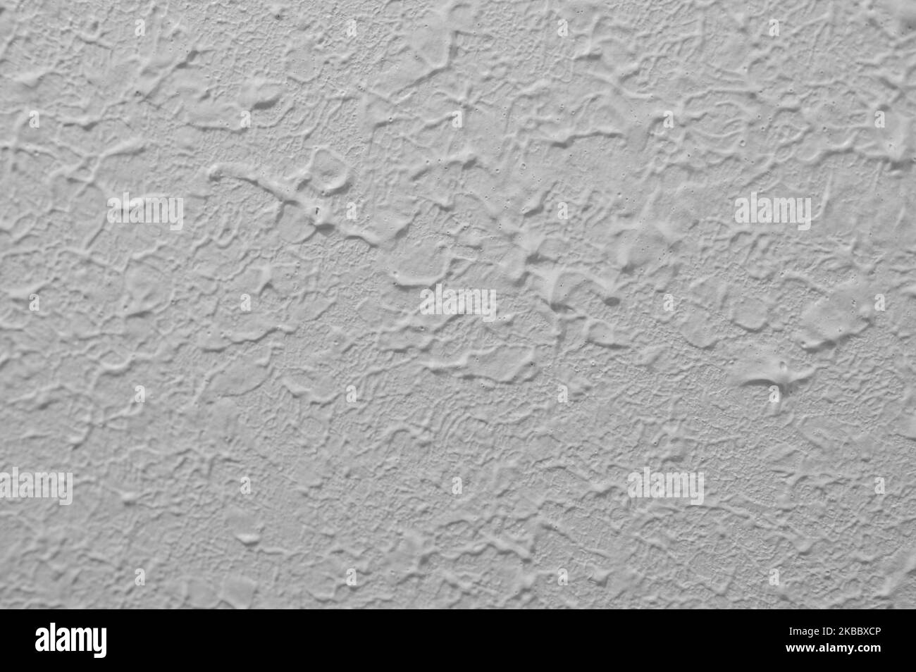 Stomp brush style drywall texture from the 1980s Stock Photo - Alamy