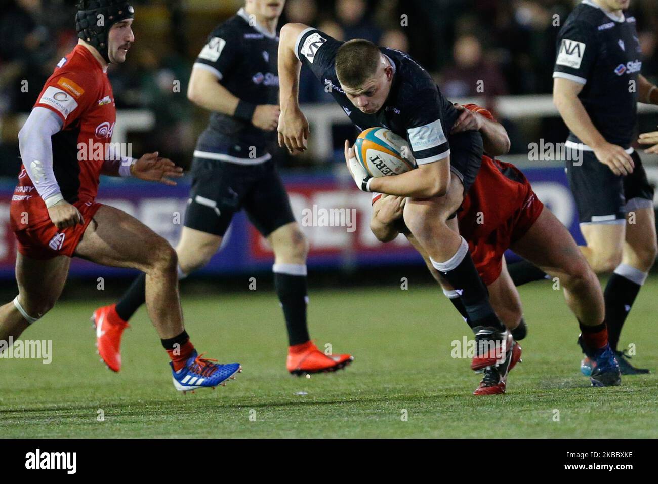 Jamie blamire of newcastle falcons hi-res stock photography and images ...