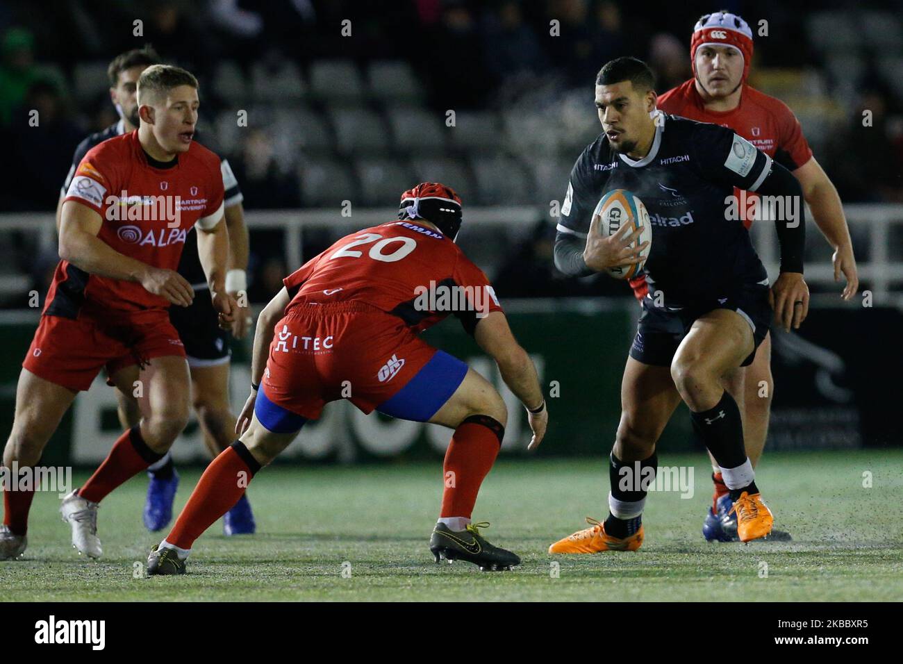 Josh matavesi of newcastle falcons hi-res stock photography and images ...