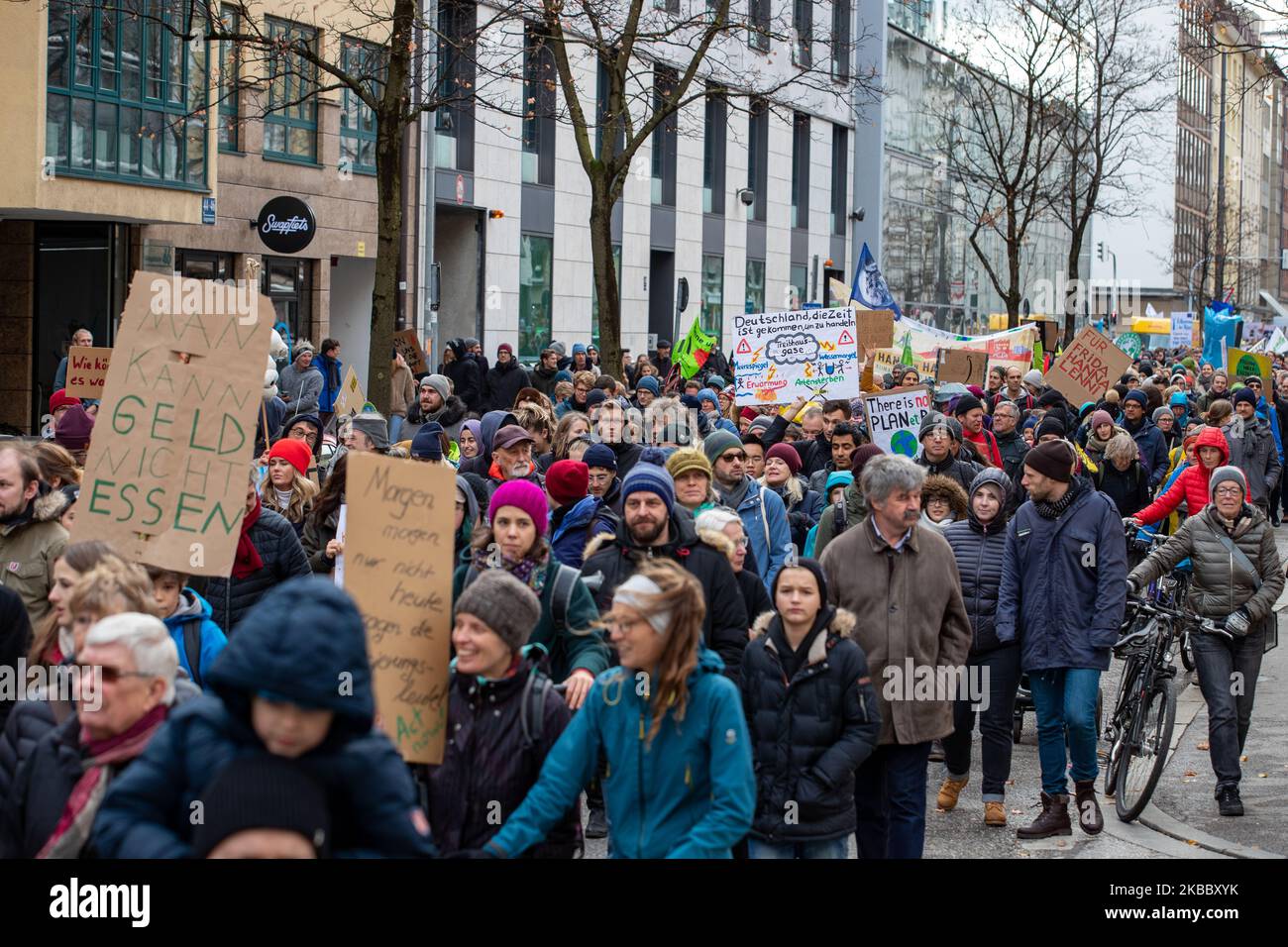 As in thousands of other cities around the world ten thousands ...