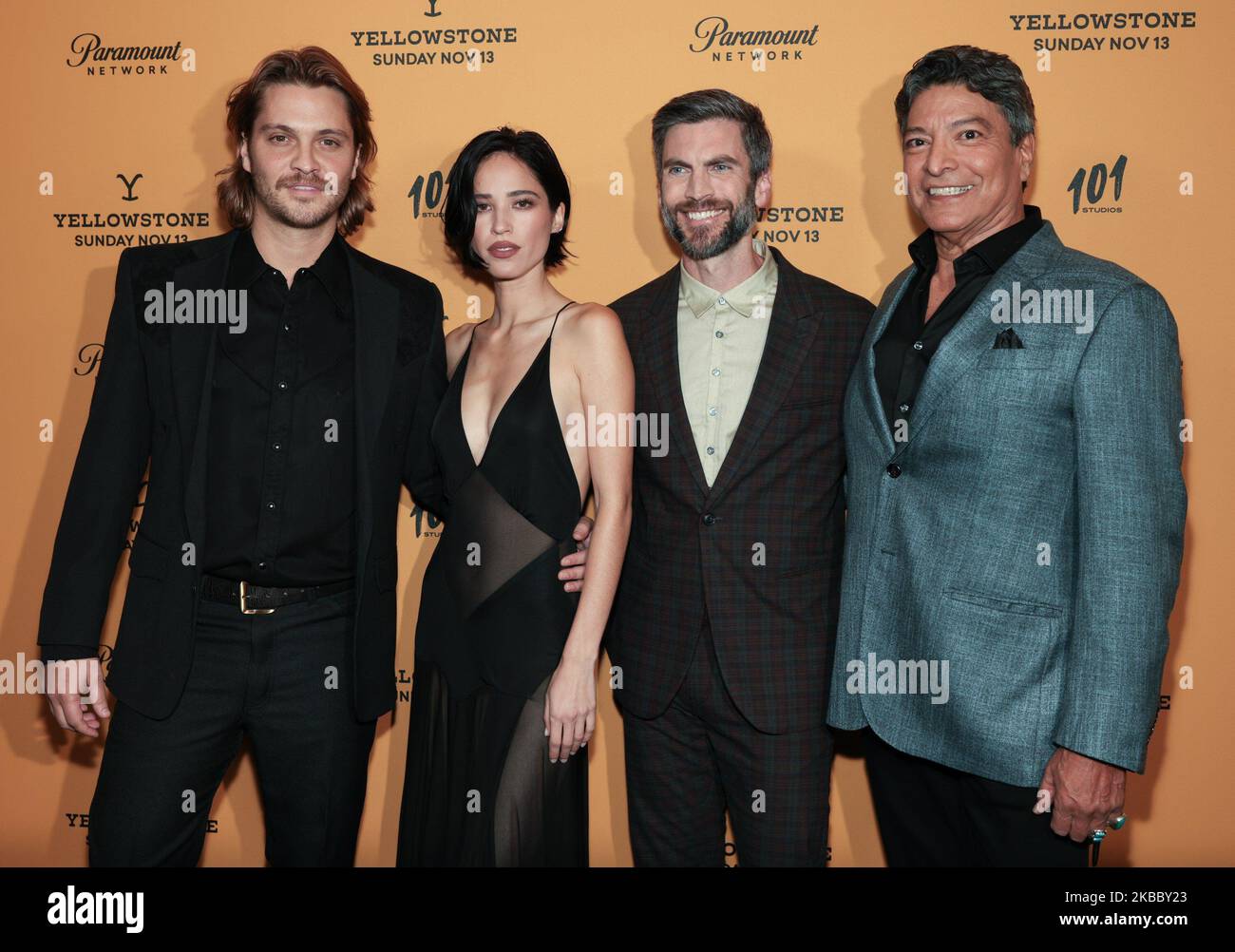 New York, NY, USA. 3rd Nov, 2022. Luke Grimes, Kelsey Asbille, Wes ...
