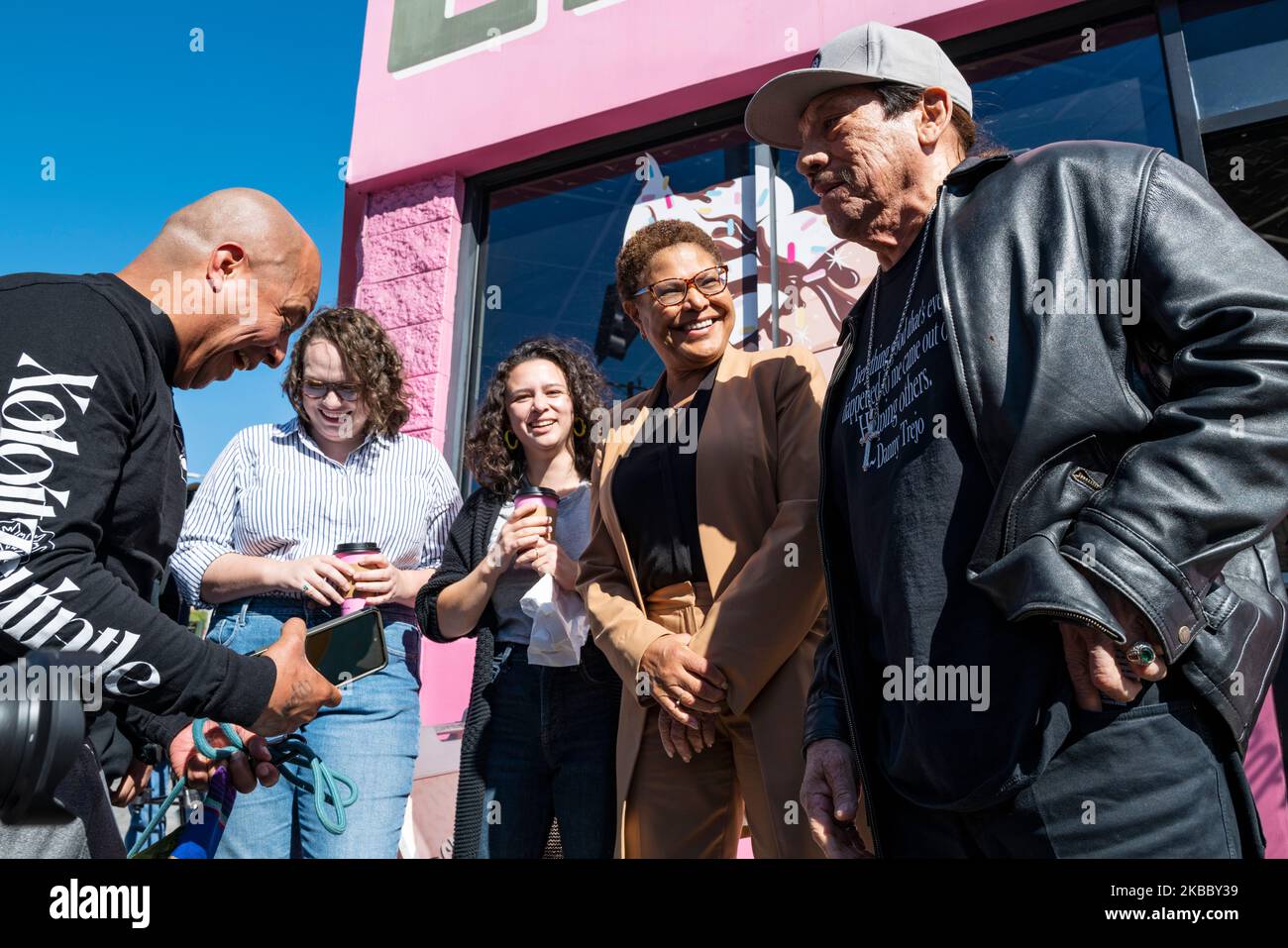 Hollywood, USA. 03rd Nov, 2022. Los Angeles Mayoral candidate Karen ...