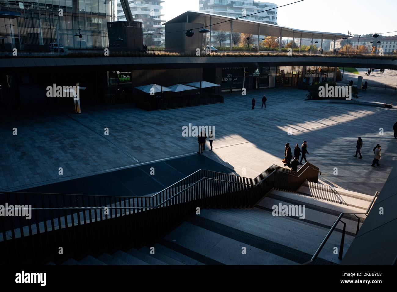 Zaha hadid citylife residences hi-res stock photography and images - Alamy