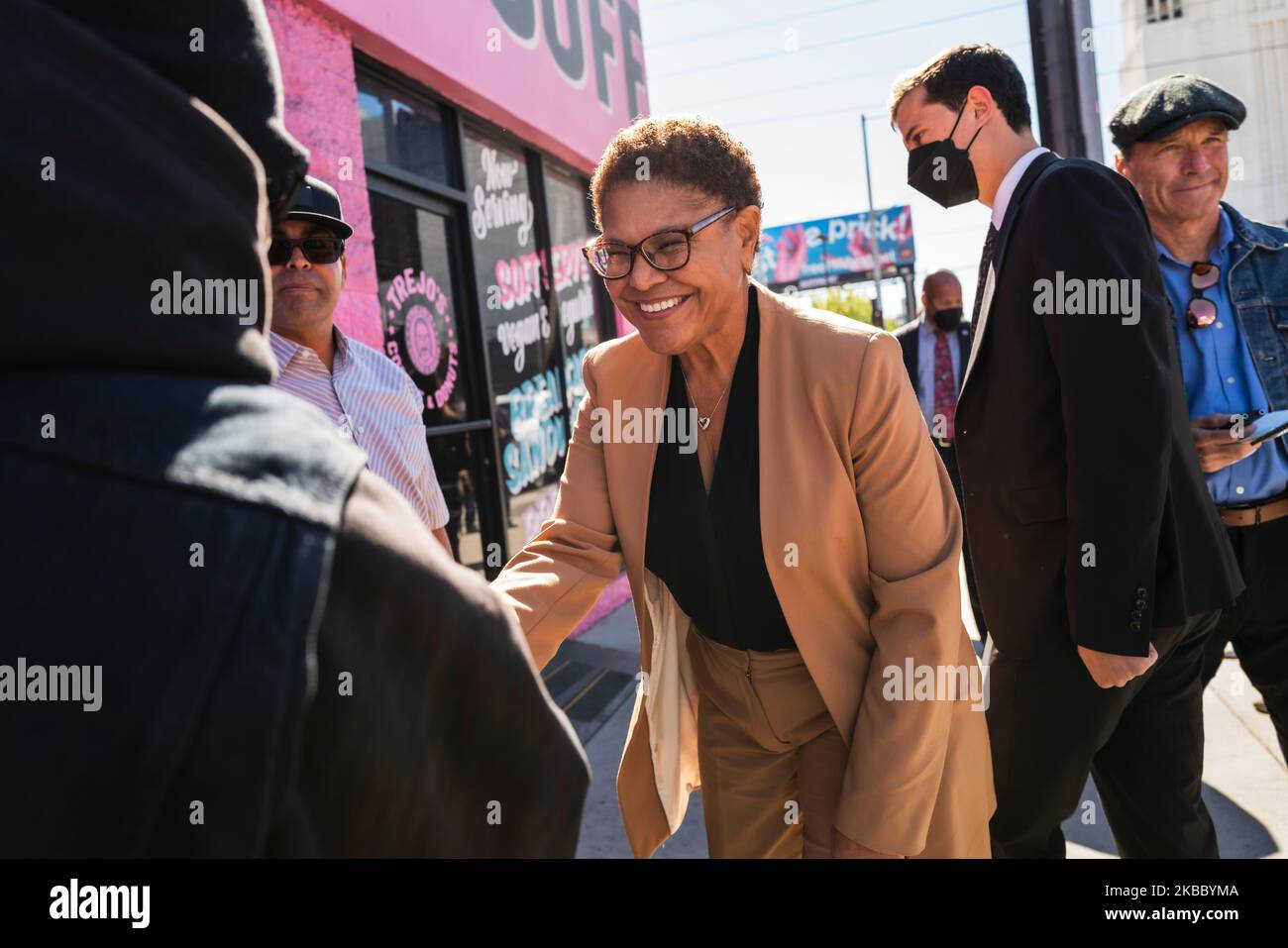 Hollywood Usa 03rd Nov 2022 Los Angeles Mayoral Candidate Karen