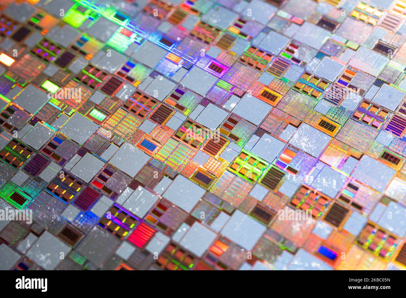 Silicon wafer for manufacturing semiconductor of integrated circuit ...