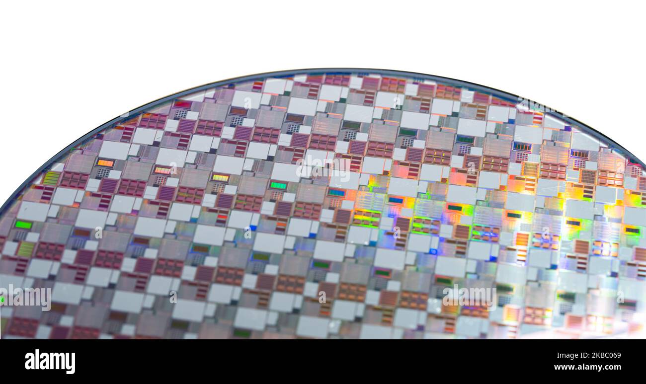 Silicon wafer for manufacturing semiconductor of integrated circuit ...
