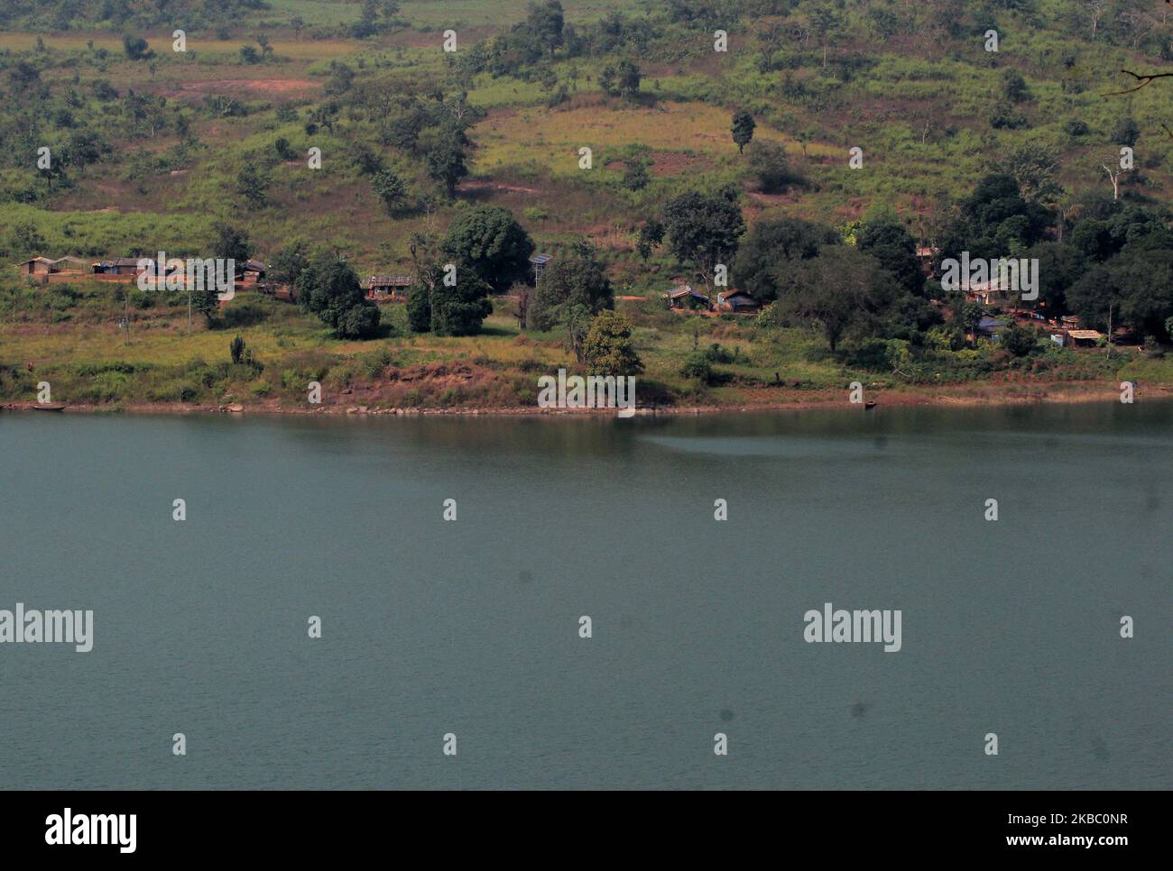 The Balimela reservor near Chitrakonda in eastern Indian state Odisha's ...