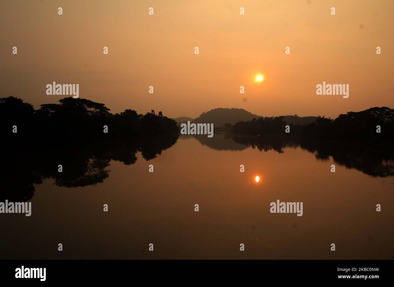 The Balimela reservor near Chitrakonda in eastern Indian state Odisha's ...