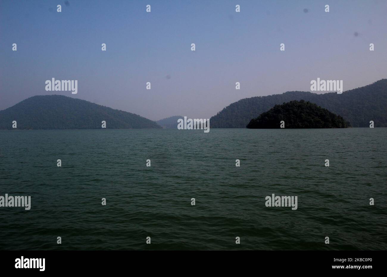 The Balimela reservor near Chitrakonda in eastern Indian state Odisha's ...