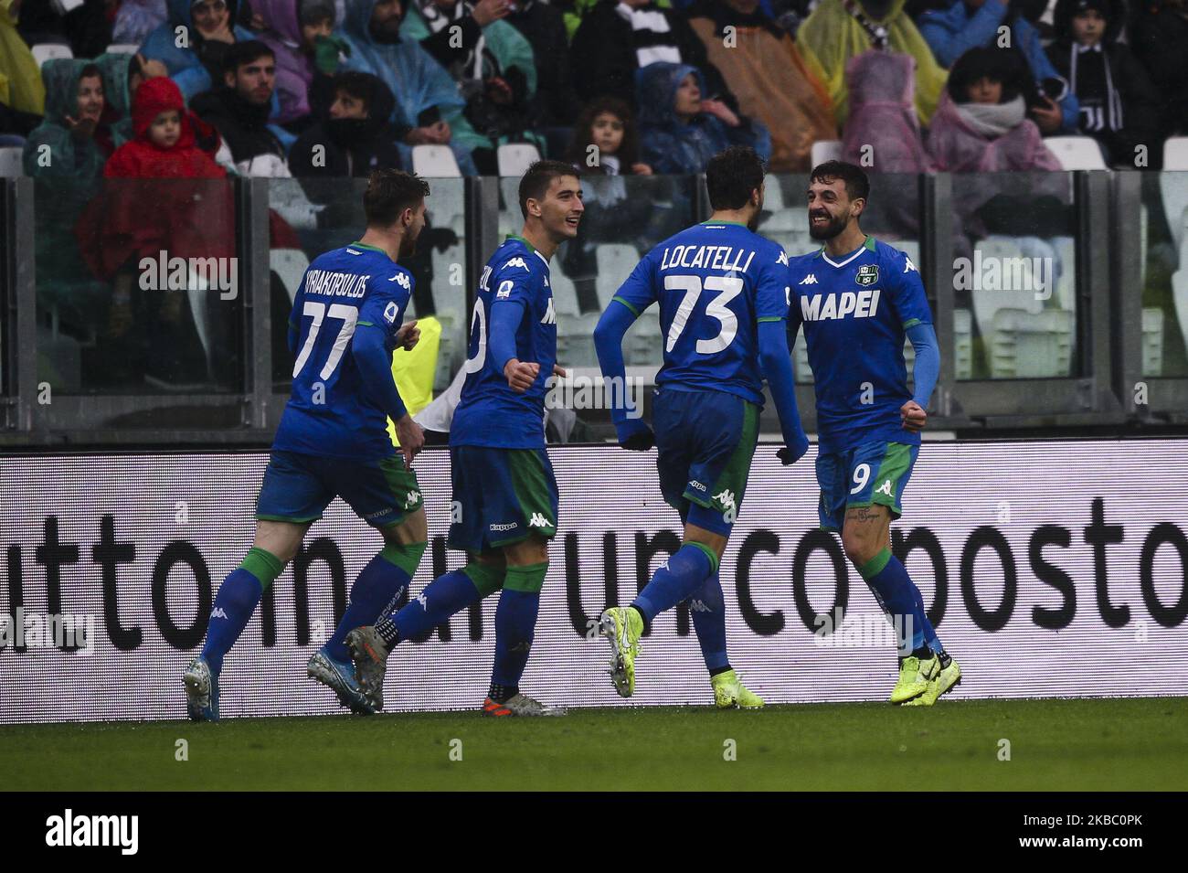 Sassuolo juventus caputo hi-res stock photography and images - Alamy