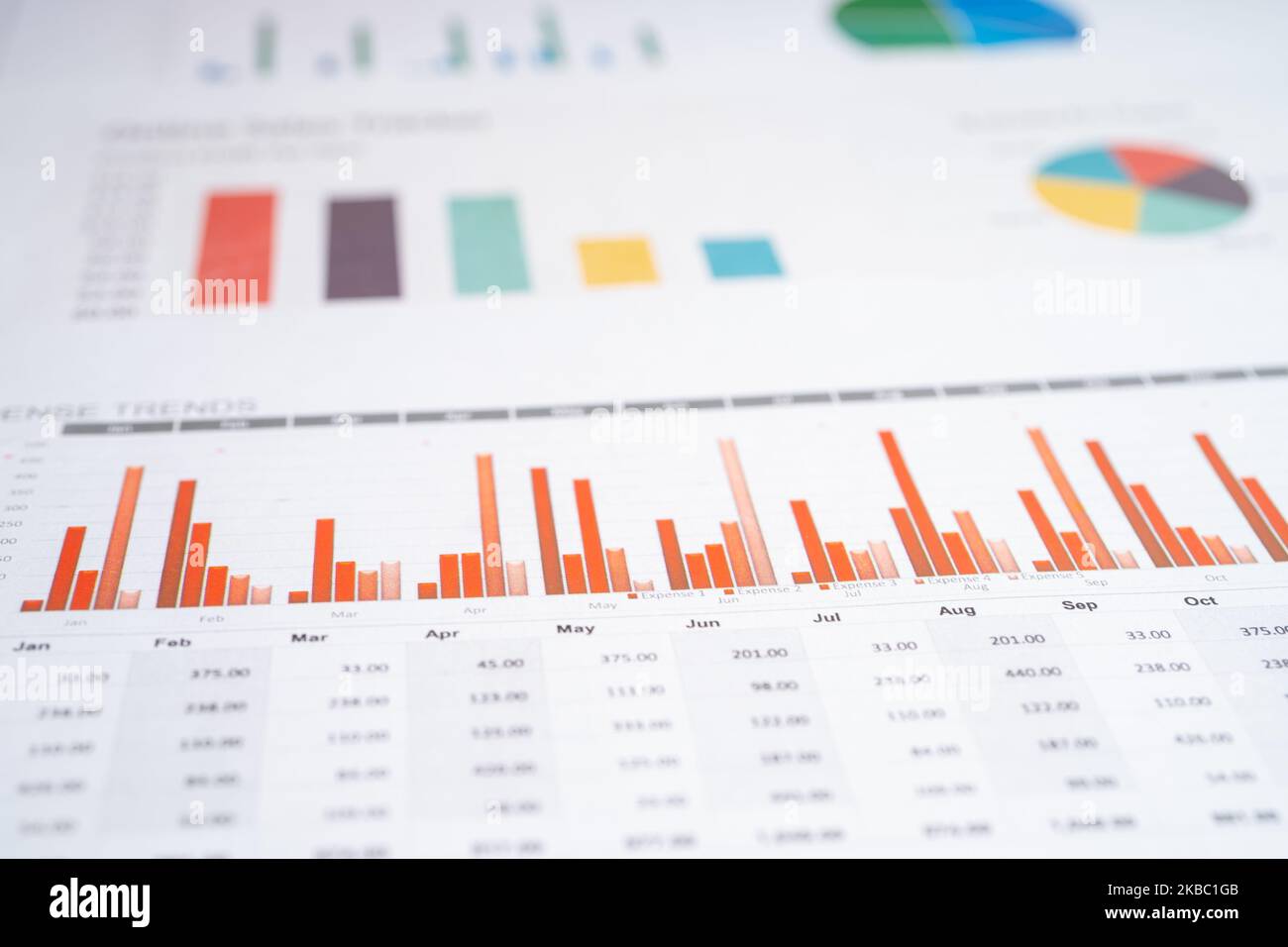 chart or graph paper. Financial, account, statistics and business data ...