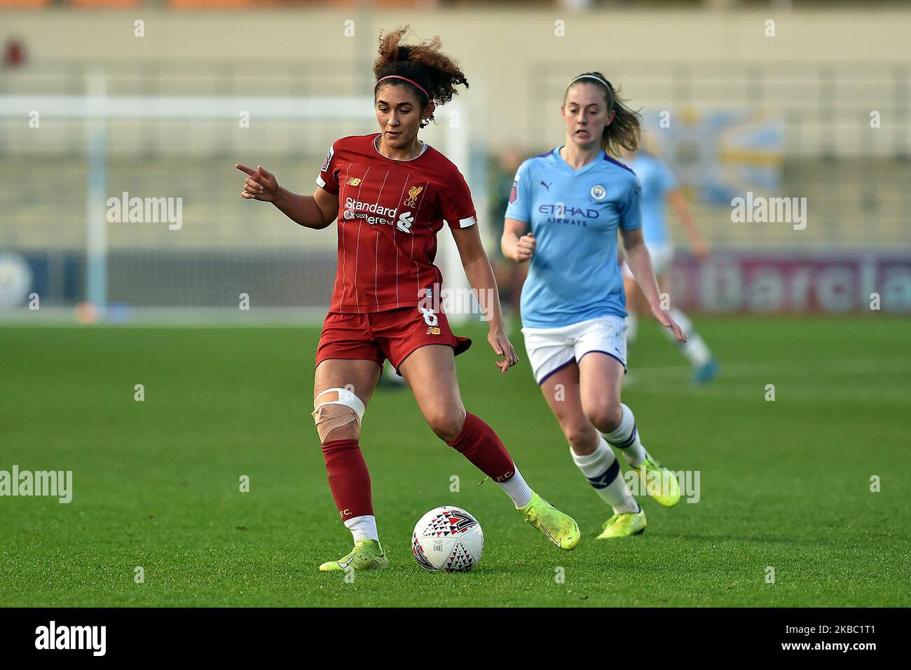 Jade Bailey of Liverpool in action during the Barclays FA Women's Super ...