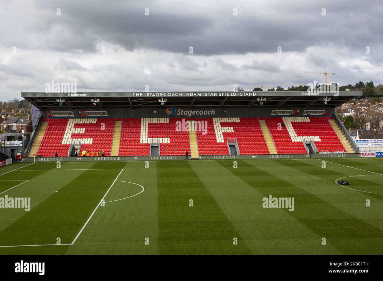 Exeter city stadium general view hi-res stock photography and images ...
