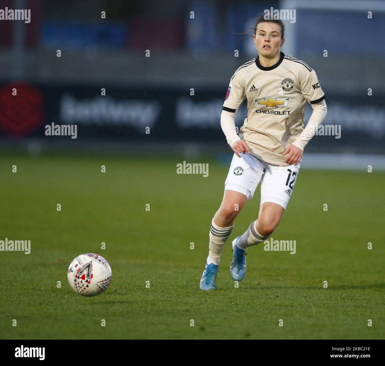 Hayley Ladd of Manchester United Women during Barclays Women's Super ...
