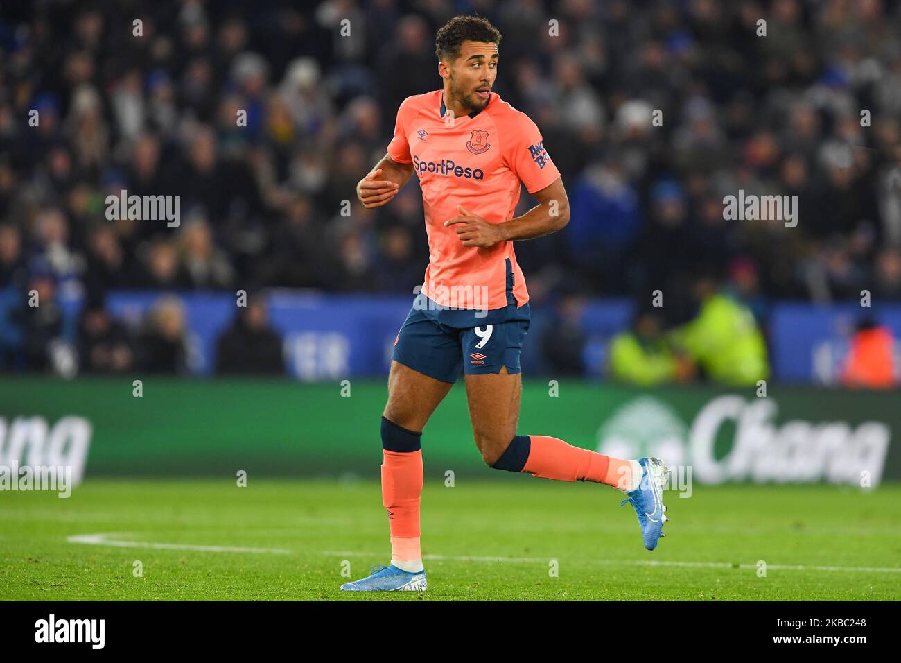 Dominic Calvert-Lewin (9) of Everton during the Premier League match ...