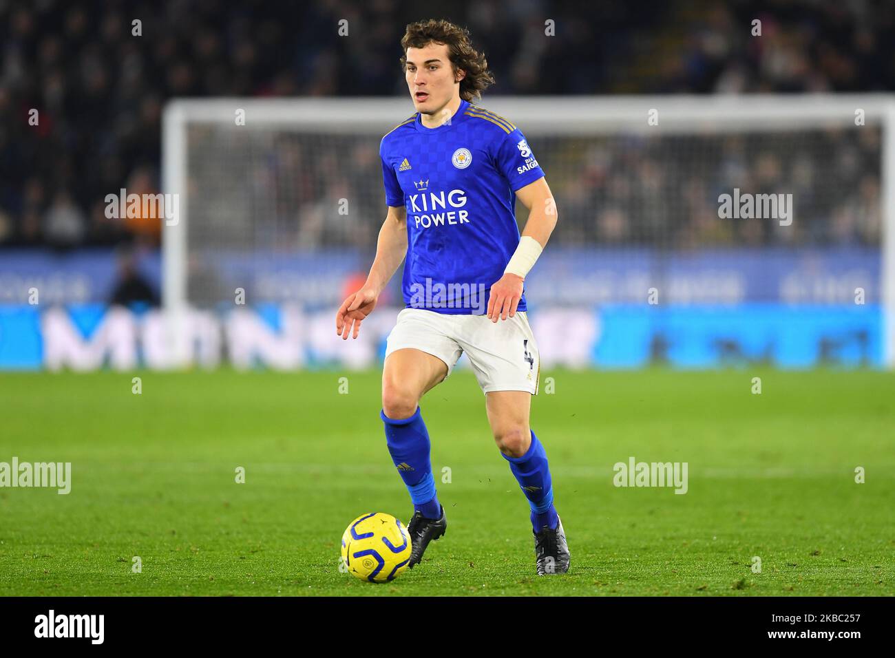 Caglar Soyuncu (4) of Leicester City during the Premier League match ...