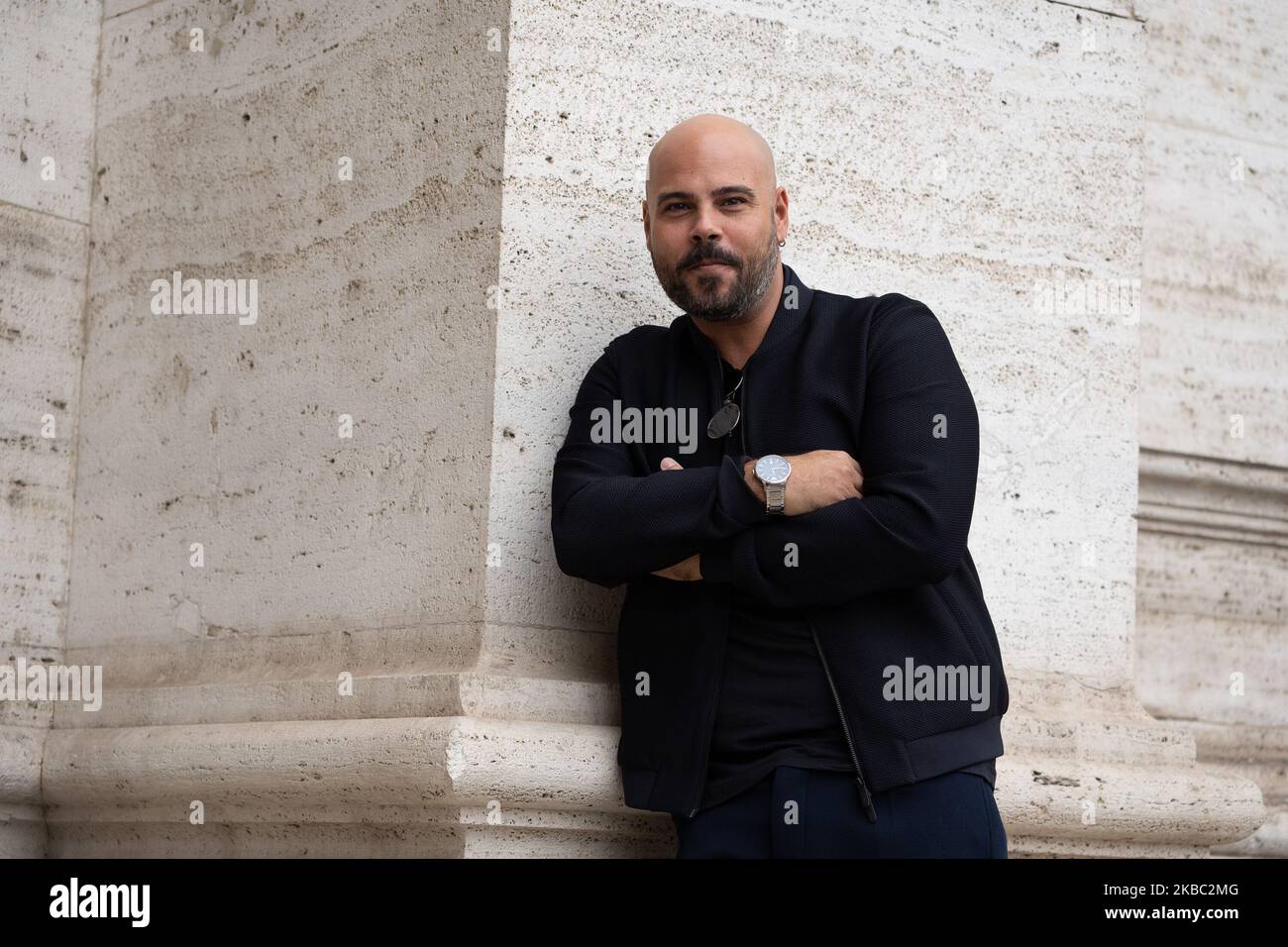 The actor Marco D'Amore attends the photocall of the movie 'L'Immortale ...