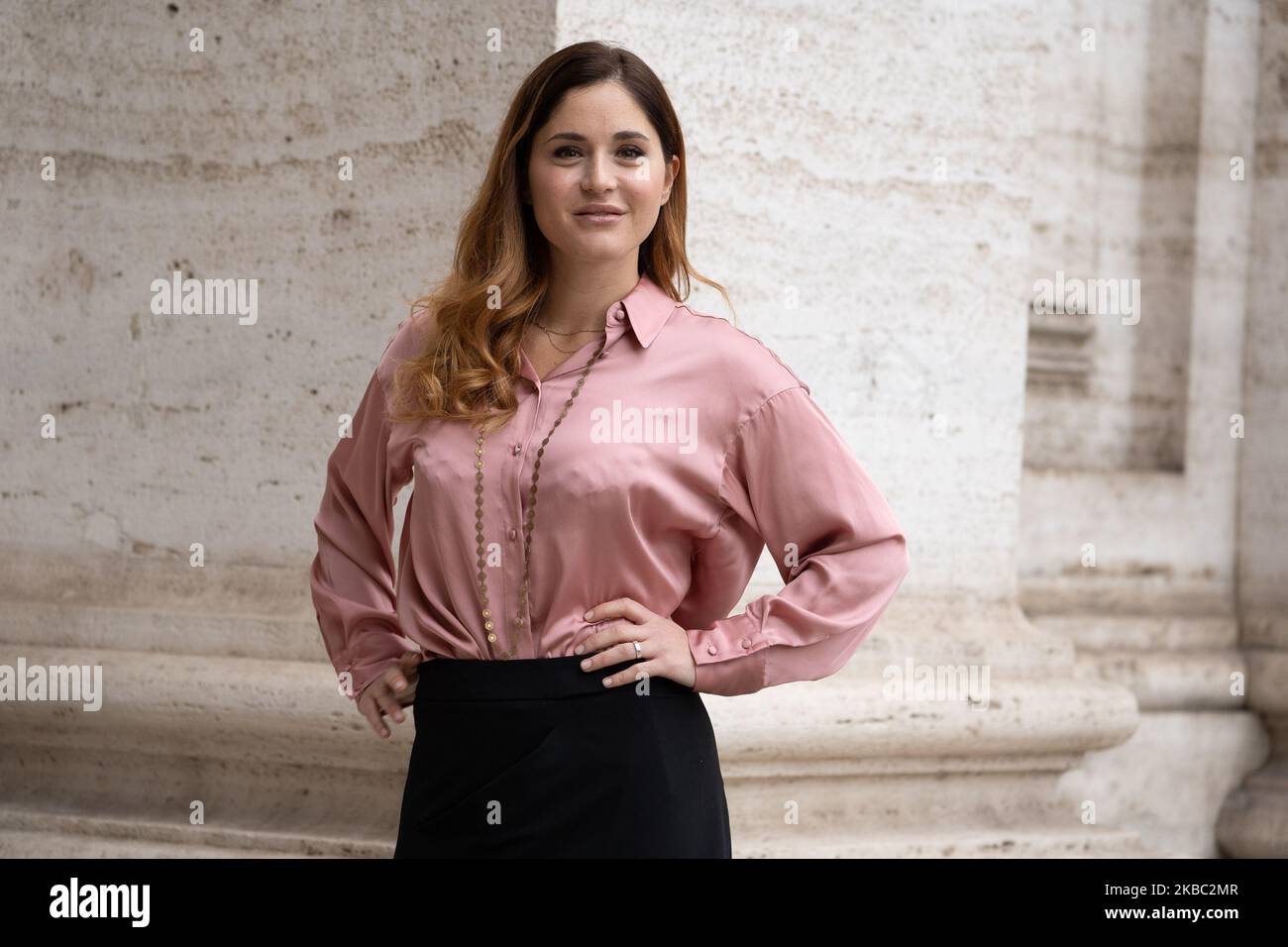 The actress Marianna Robustelli attends the photocall of the movie 'L ...