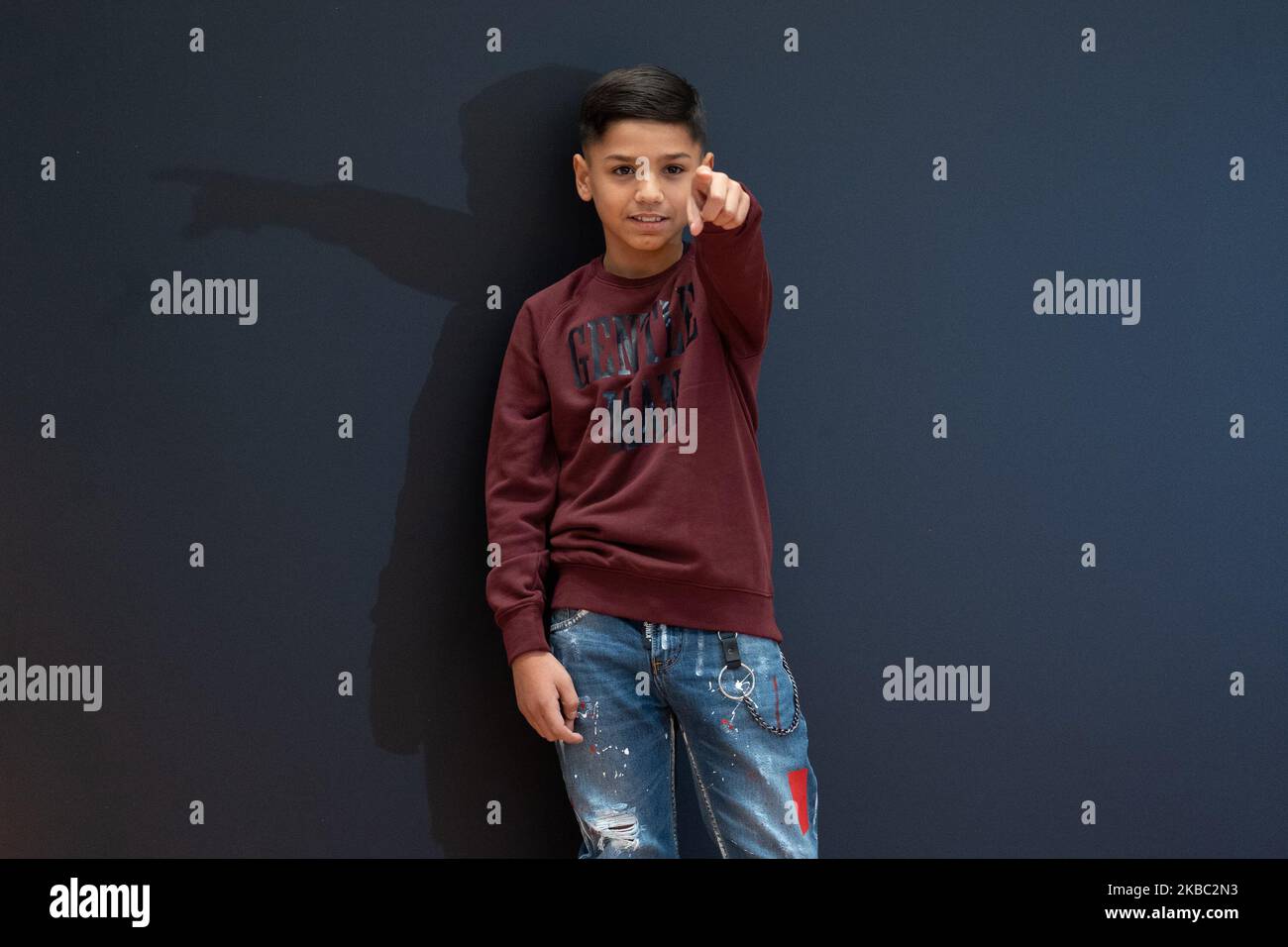 The actor Giuseppe Aiello attends the photocall of the movie 'L ...