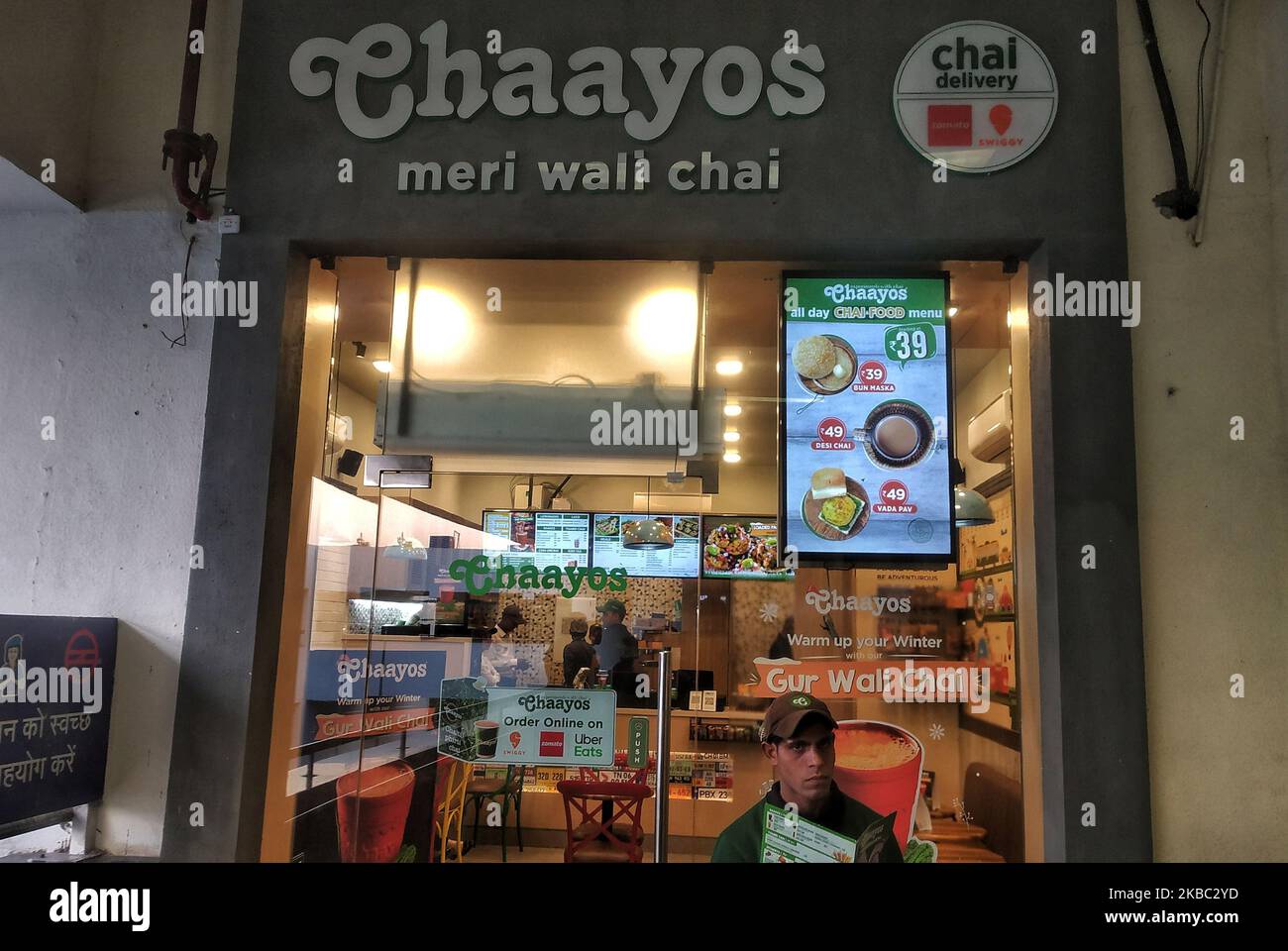 Pamphlets of chaayos restaurant hi-res stock photography and images - Alamy