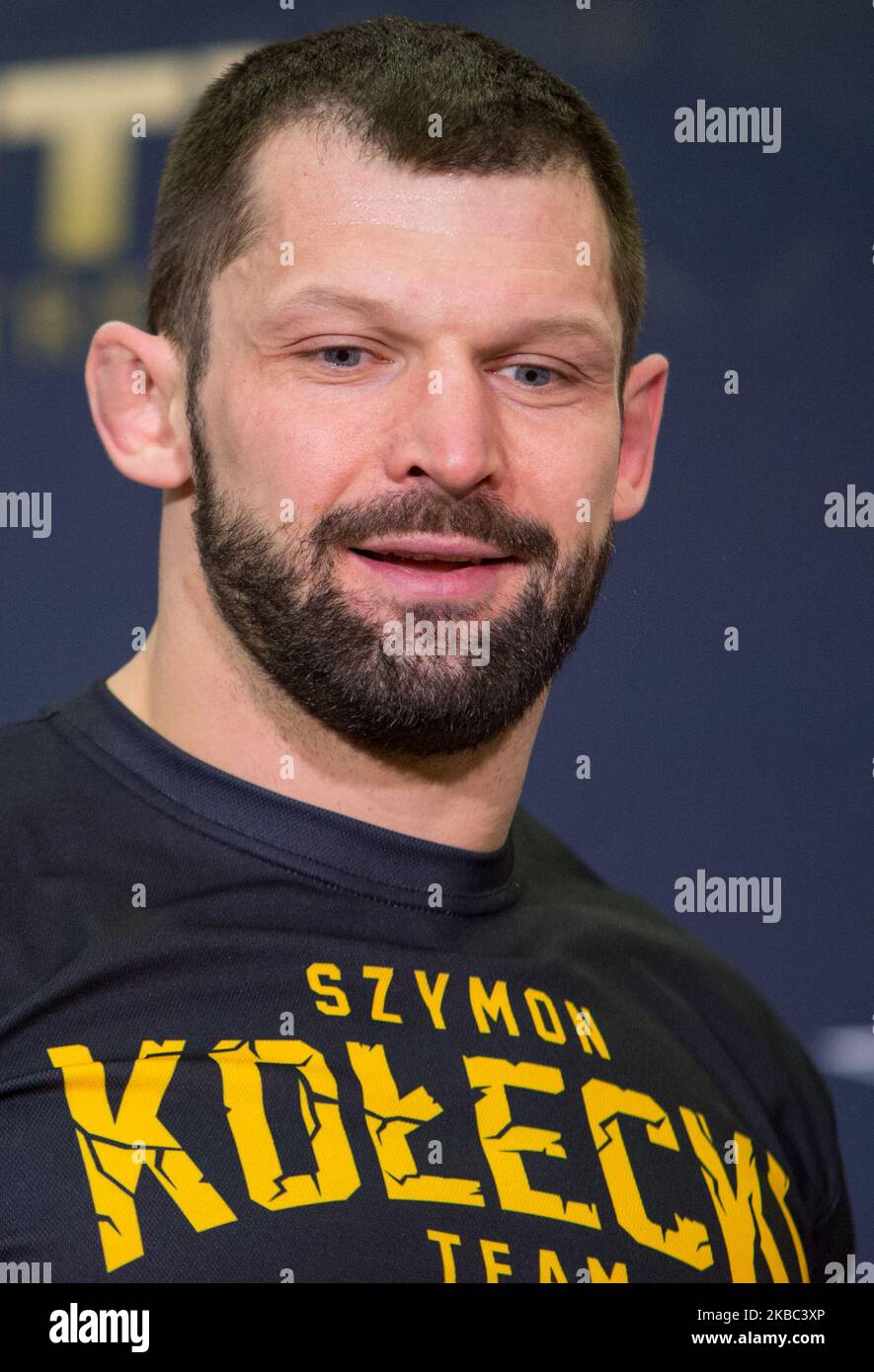 Szymon kolecki attends media training hi-res stock photography and ...