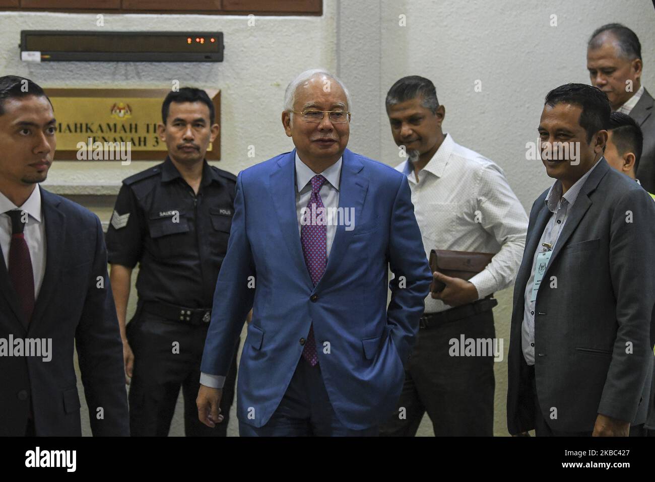 Former Prime Minister of Malaysia, Najib Abdul Razak during RM42 ...