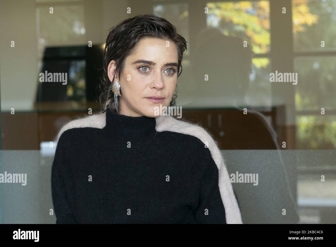 Actress Maria Leon poses during the portrait session on December 3 ...