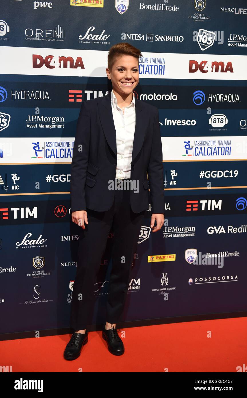 Italian midfielder valentina cernoia of woman serie hi-res stock ...
