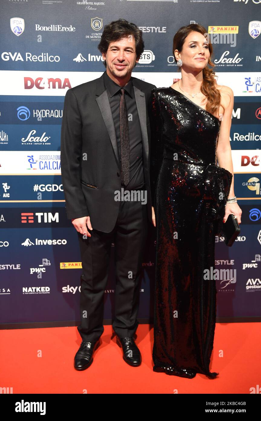 Demetrio Albertini on red carper of Gran Gala del Calcio AIC, an annual ...