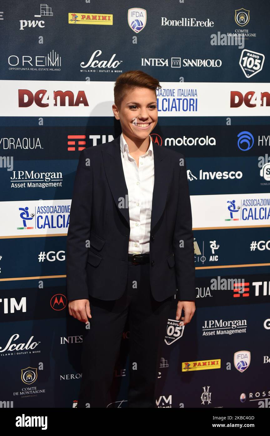 Italian midfielder valentina cernoia of woman serie hi-res stock ...