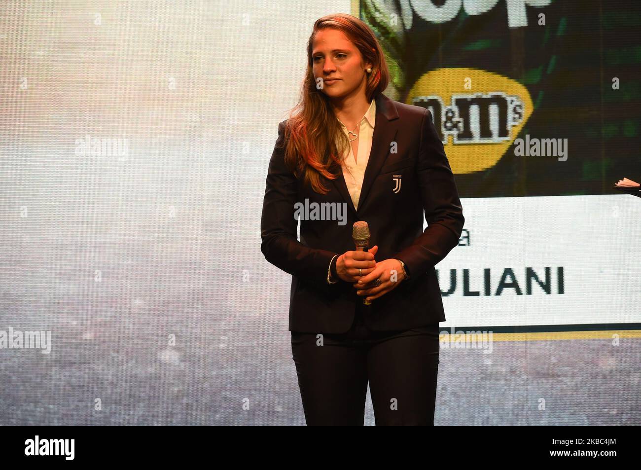 Italian goalkeeper laura giuliani of woman serie hi-res stock ...