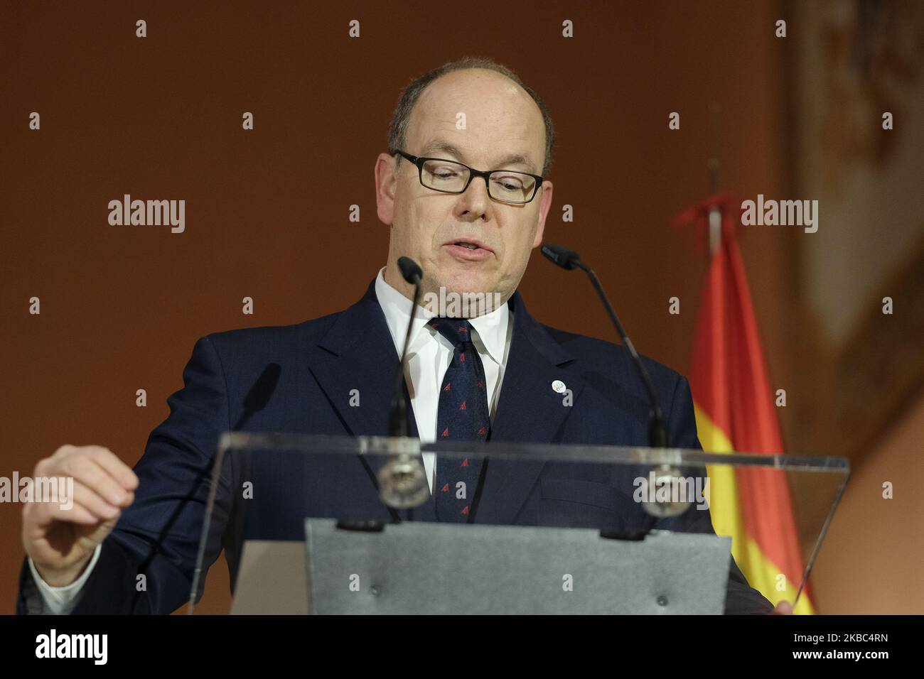 Prince Albert II of Monaco attends 'Western Flag' inauguration at the ...
