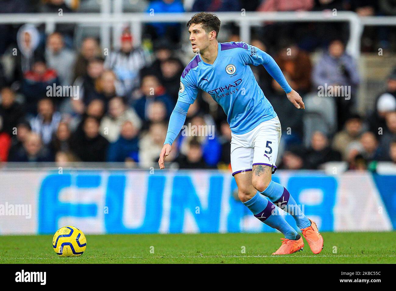 John Stones of Manchester City during the Premier League match between ...