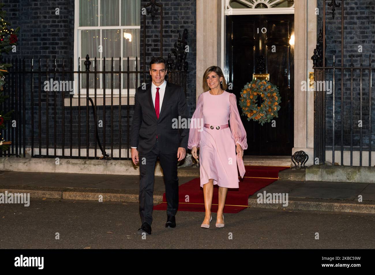 Prime Minister of Spain Pedro Sanchez and his wife Maria Begona Gomez ...