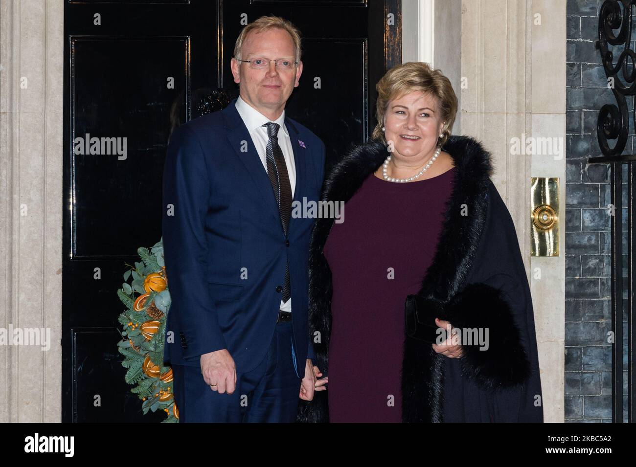 Erna solberg sindre finnes hi-res stock photography and images - Alamy