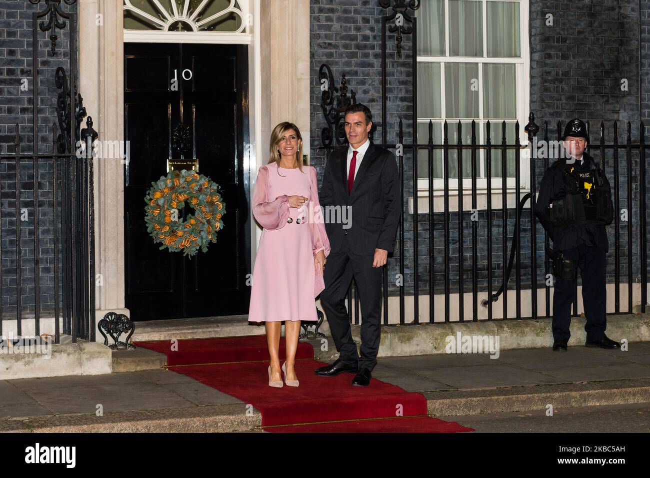 Prime Minister of Spain Pedro Sanchez and his wife Maria Begona Gomez ...