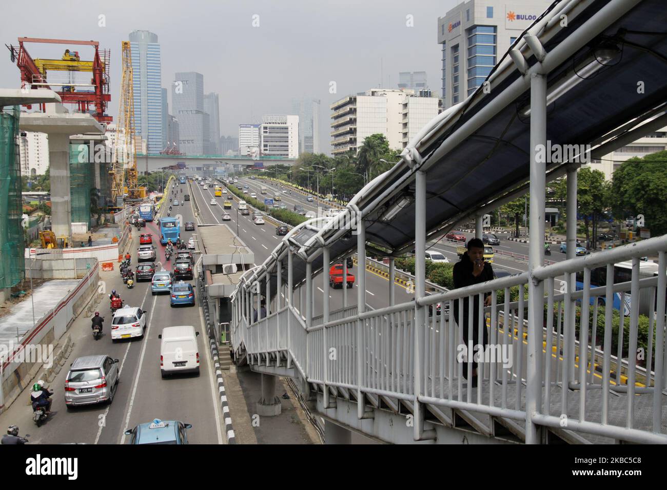 Lrt jakarta project site hi-res stock photography and images - Alamy