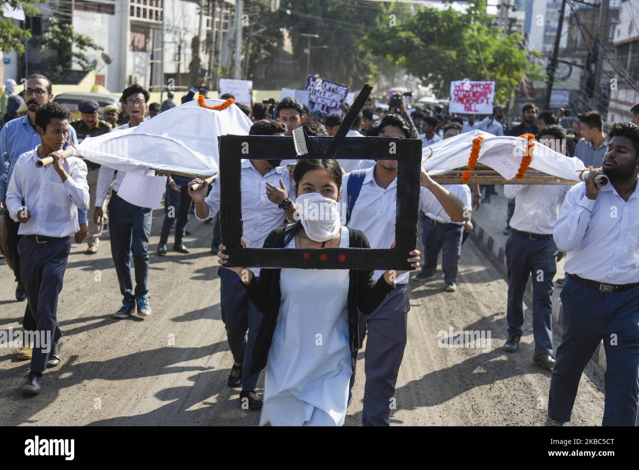 Dummy dead body of indian prime minister narendra modi hi-res stock ...