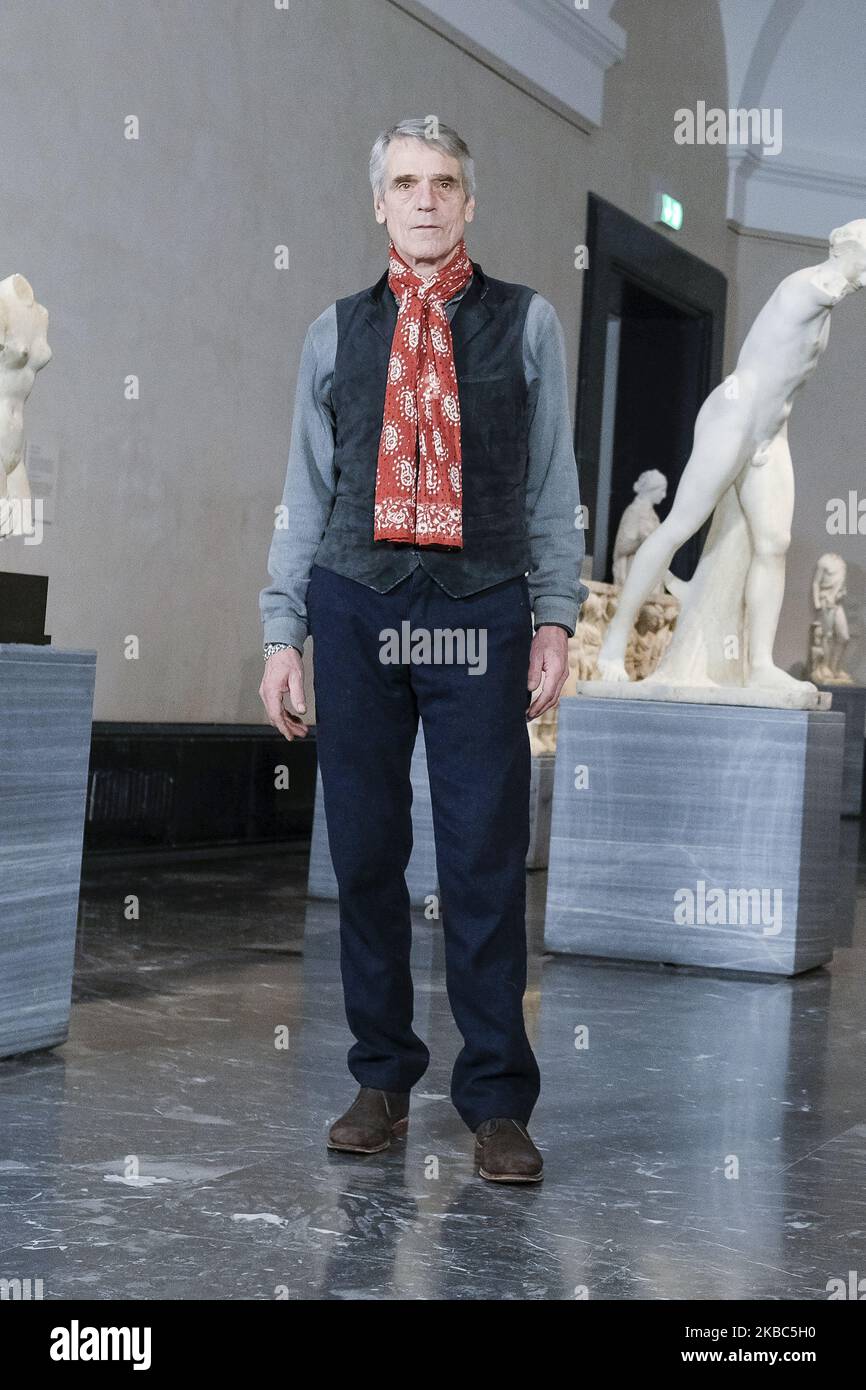Actor Jeremy Irons attends 'Pintores y Reyes del Prado' photocall at El ...