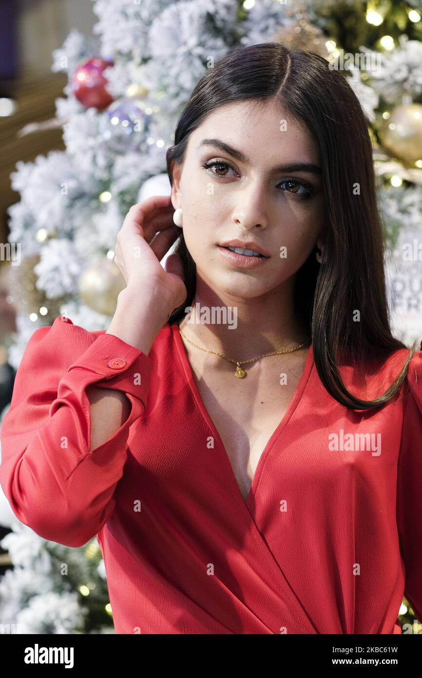 Lucia Rivera Romero during World Dutty Free event in Madrid on December ...