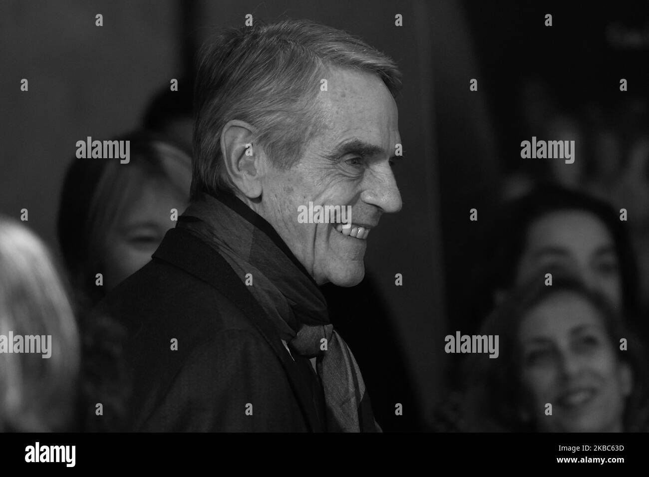 (EDITOR'S NOTE: Image was converted to black and white) Jeremy Irons ...